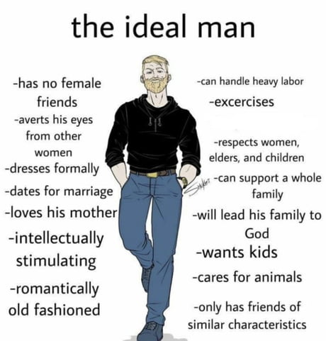 Ideal Man Memes Dream Men Cartoons And Comics Funny Pictures From