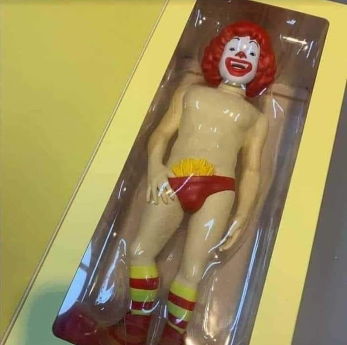 Ronald Mcdonald Figurine 9gag
