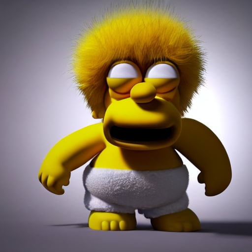 Cursed Homer Ai - 9GAG