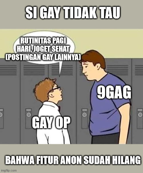 Biasa orang gituan kntlnya dah busuk ga bisa kepake akhirnya cuma bisa nikmatin seks menyimpang ...