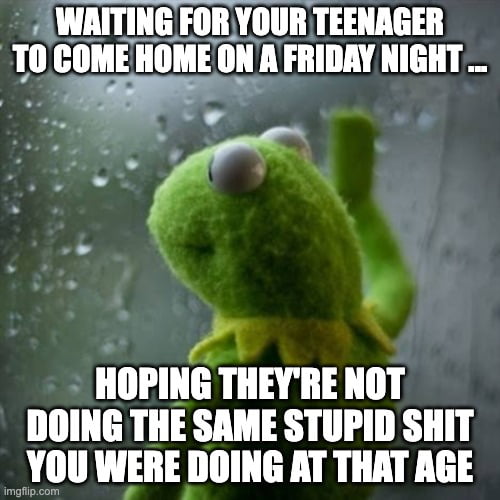 Waiting on that frontal lobe development - 9GAG