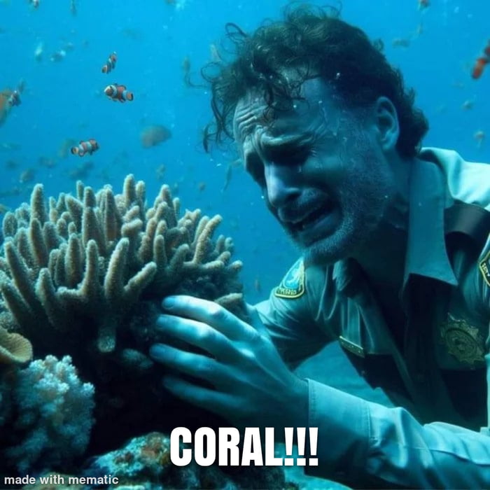 But why Coral? - 9GAG