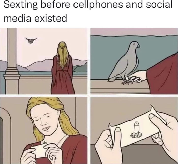 Sending one back with a drawing of my tetten - 9GAG