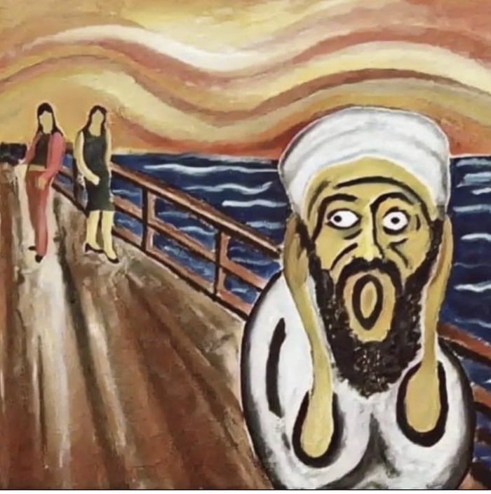 The mullah's scream (run little mullah, run) - 9GAG