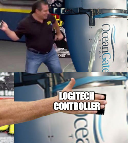 Oceangate Submarine + Logitech Controller - 9GAG