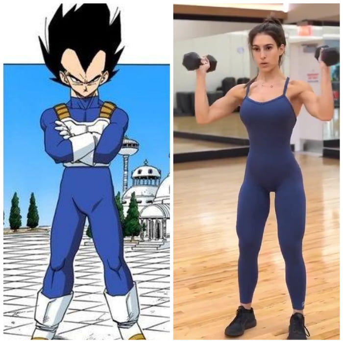 Female version of Vegeta - 9GAG