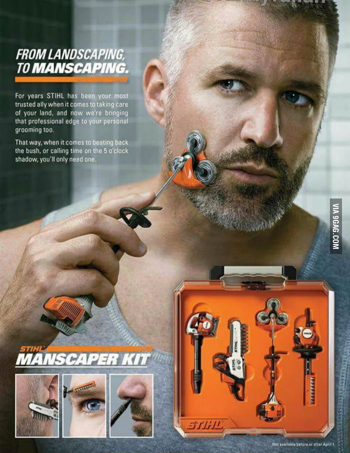 Manscape like a pro - 9GAG