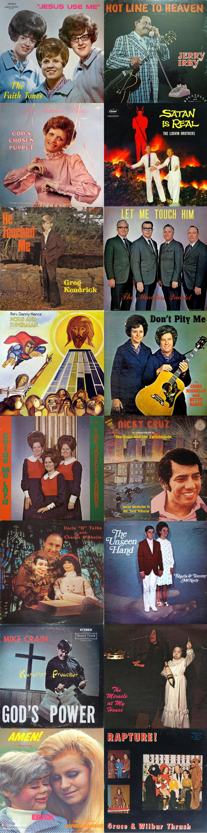 Awkward Christian music album covers - 9GAG