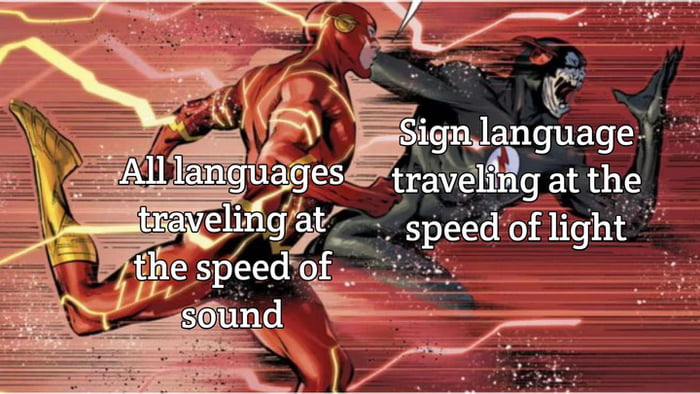Sign Language Speed - 9GAG