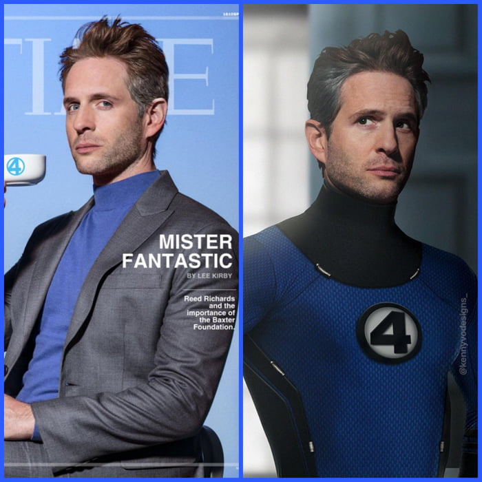 Glenn Howerton as Reed Richards.....This is just GOLD - 9GAG
