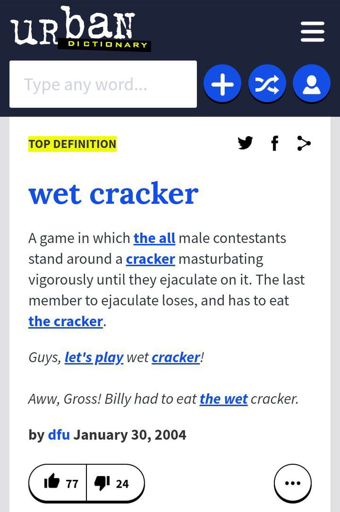 Wet cracker - 9GAG