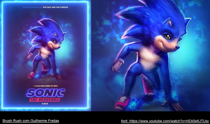 SONIC MOVIE [CONCEPT ART] - 9GAG
