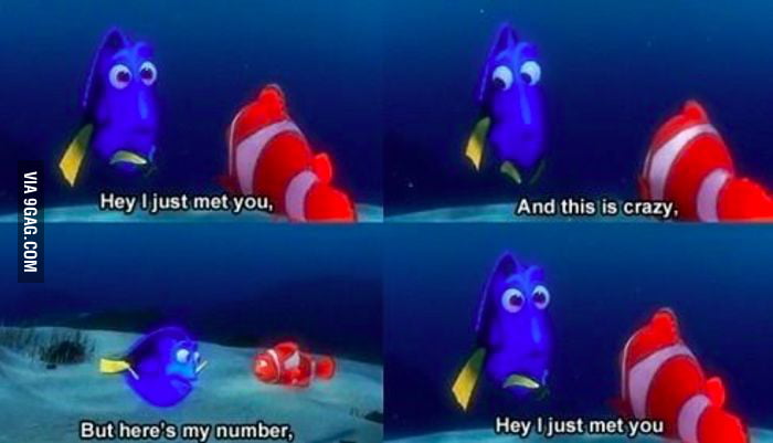 Hi, Im Dory, I'm suffer from short-term memory lost - 9GAG