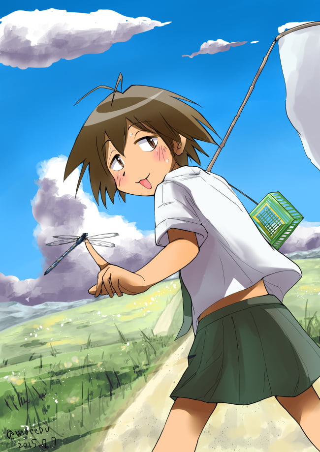 Another favorite Anime Nerd Girl of Science, Kurihara Nagisa - 9GAG