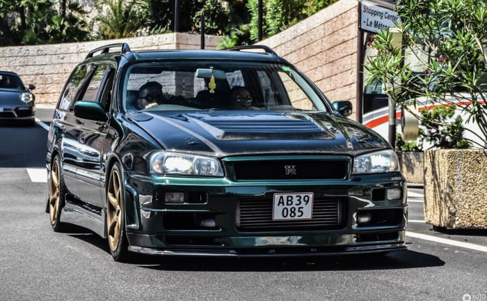 Nissan Skyline GT-R R34 Wagon - 9GAG