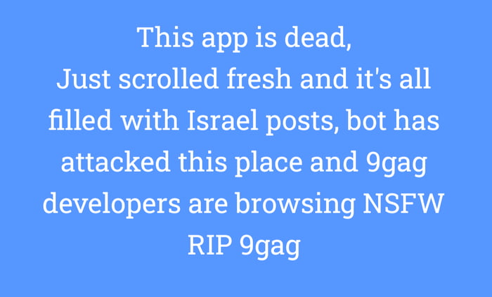 RIP - 9GAG