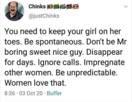 Funny Relationship Advice For Women