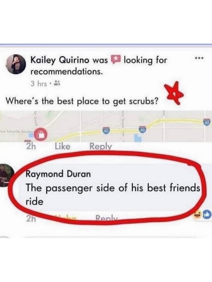 That's one way to find scrubs. - 9GAG