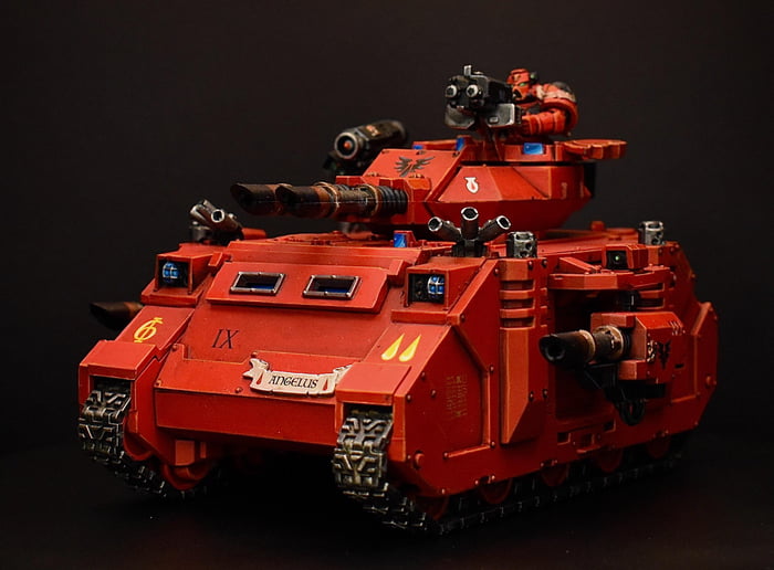 Blood Angels Predator Annihilator - 9GAG