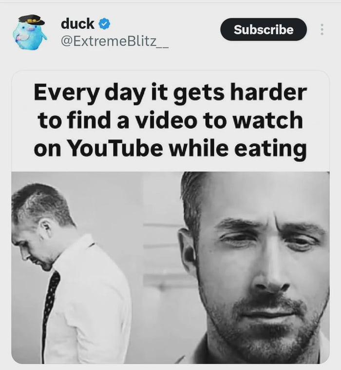 Trying to find something to watch while eating - 9GAG