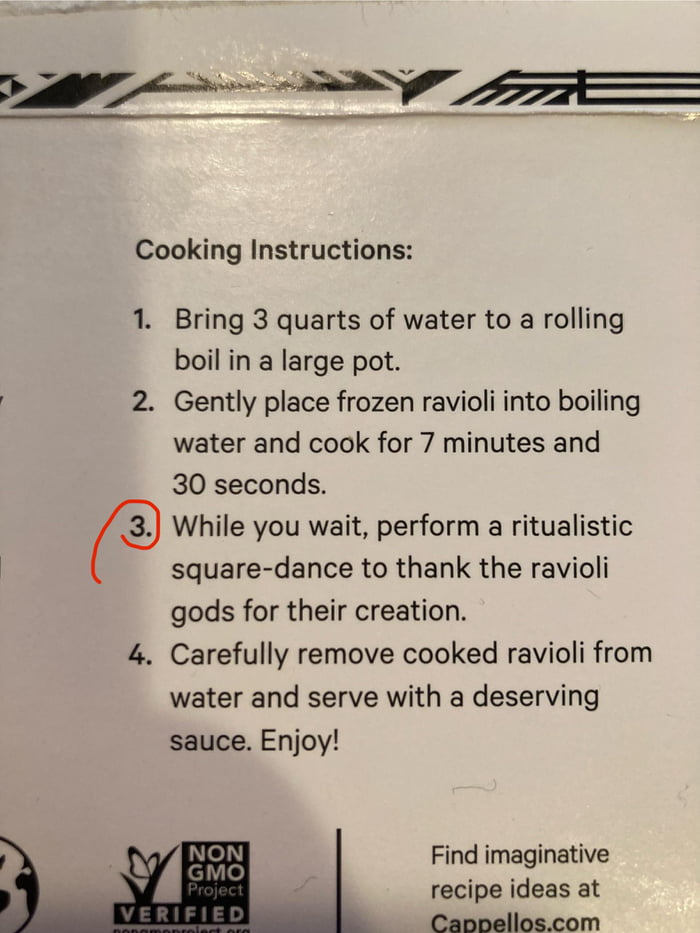 Fun cooking instructions - 9GAG