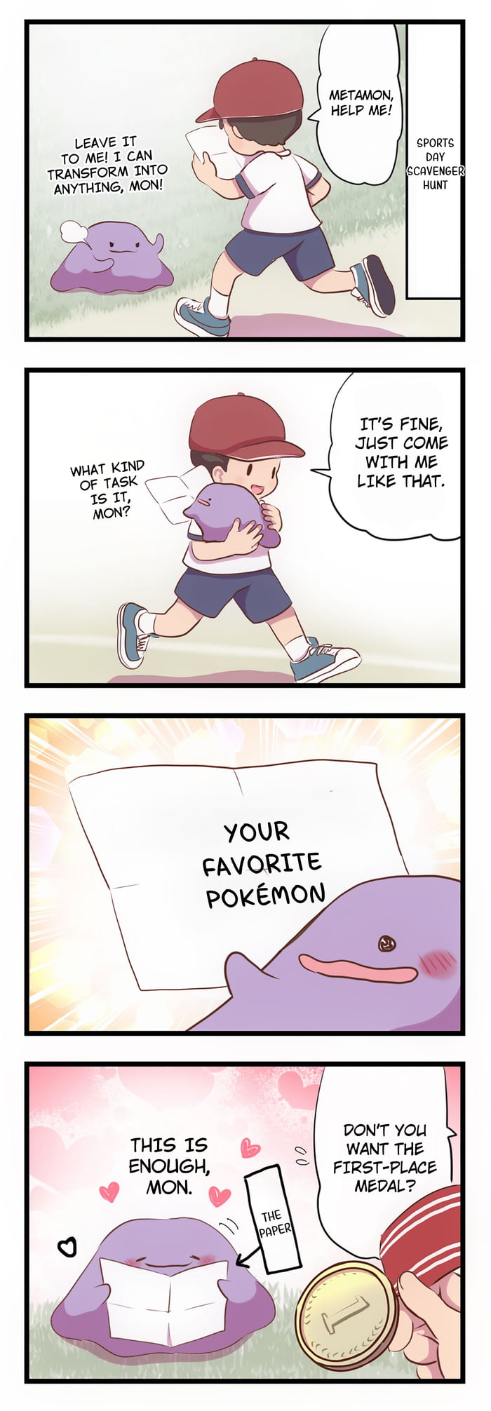 Metamon In Scavenger Hunt - 9GAG