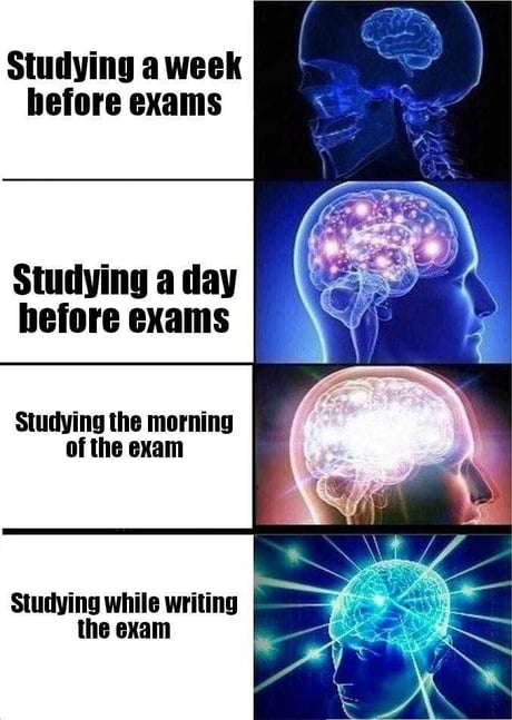 College Studying Memes