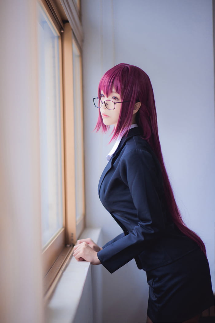 Teacher Scathach Cosplay by 青青子Js - 9GAG