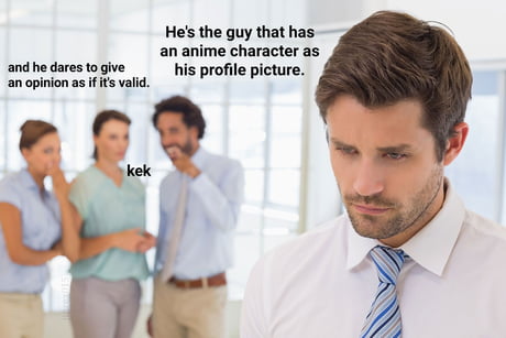 Best Funny anime profile picture Memes - 9GAG