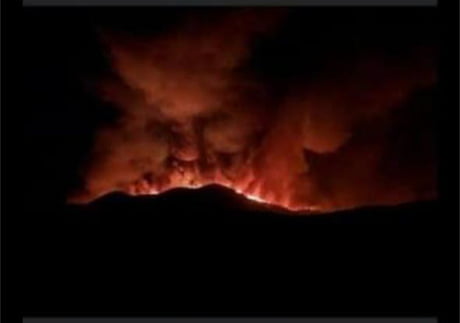 Demon Faces In Smoke