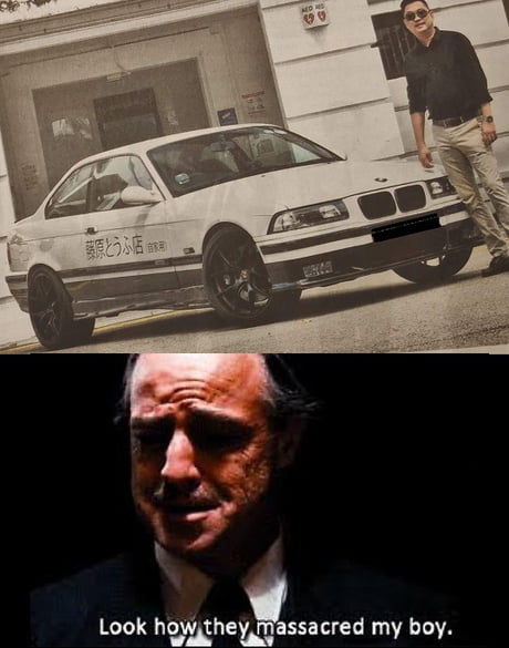 Initial D Funny Meme