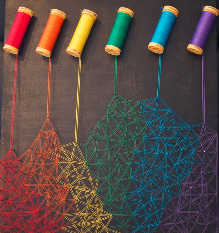 Creative string art - 9GAG
