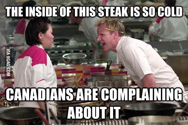 It must be COLD - 9GAG