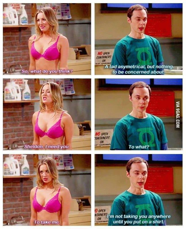 Typical Sheldon - 9GAG