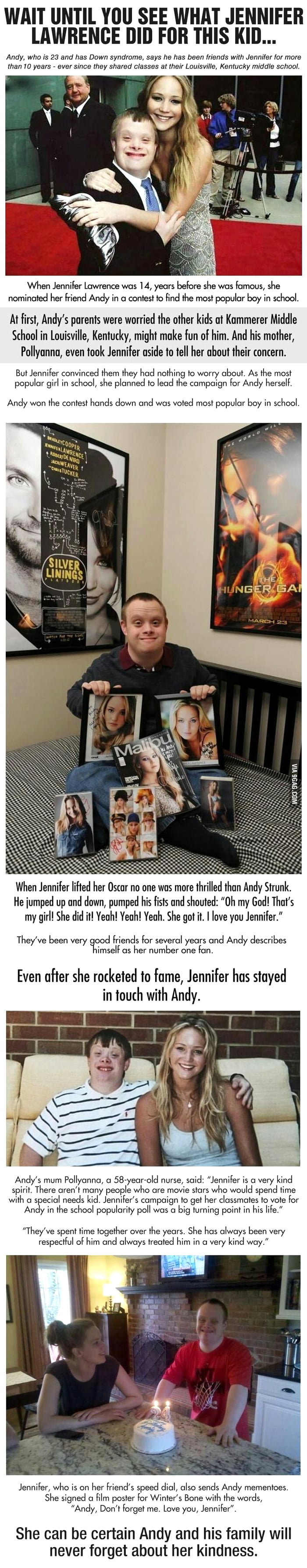 Jennifer Lawrence is amazing! - 9GAG