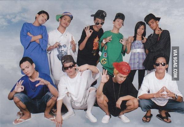 This is how gangsta in the Philippines looks like - 9GAG