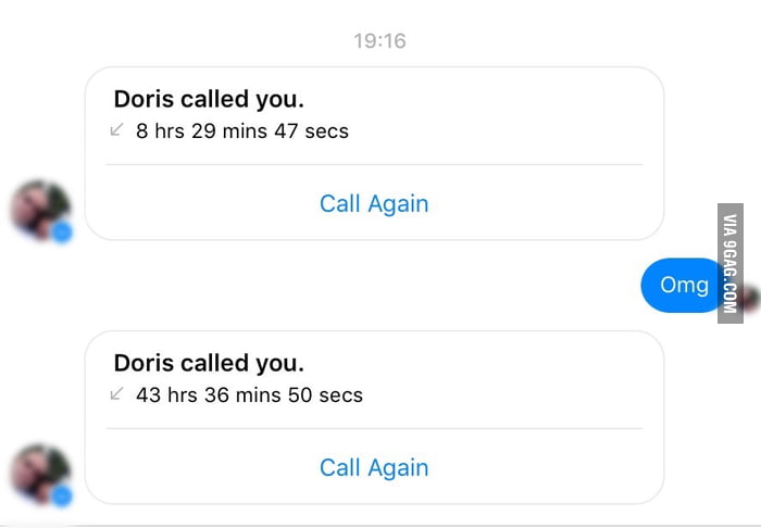 New record in messenger long talk - 9GAG