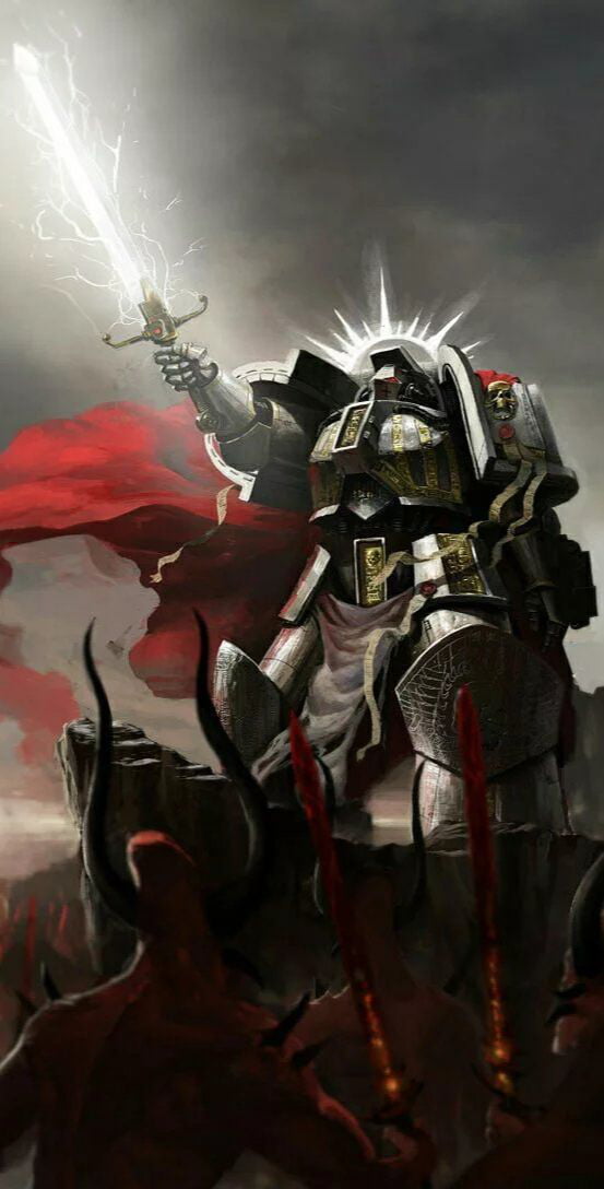 Time for another Warhammer 40k phone wallpaper. Today is a Grey Knight ...