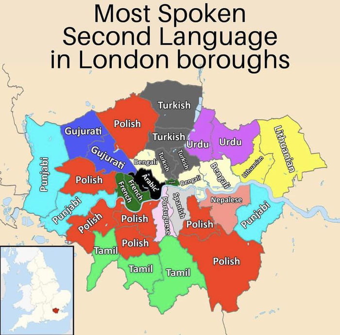 A cool guide to the second most spoken languages in the boroughs of ...