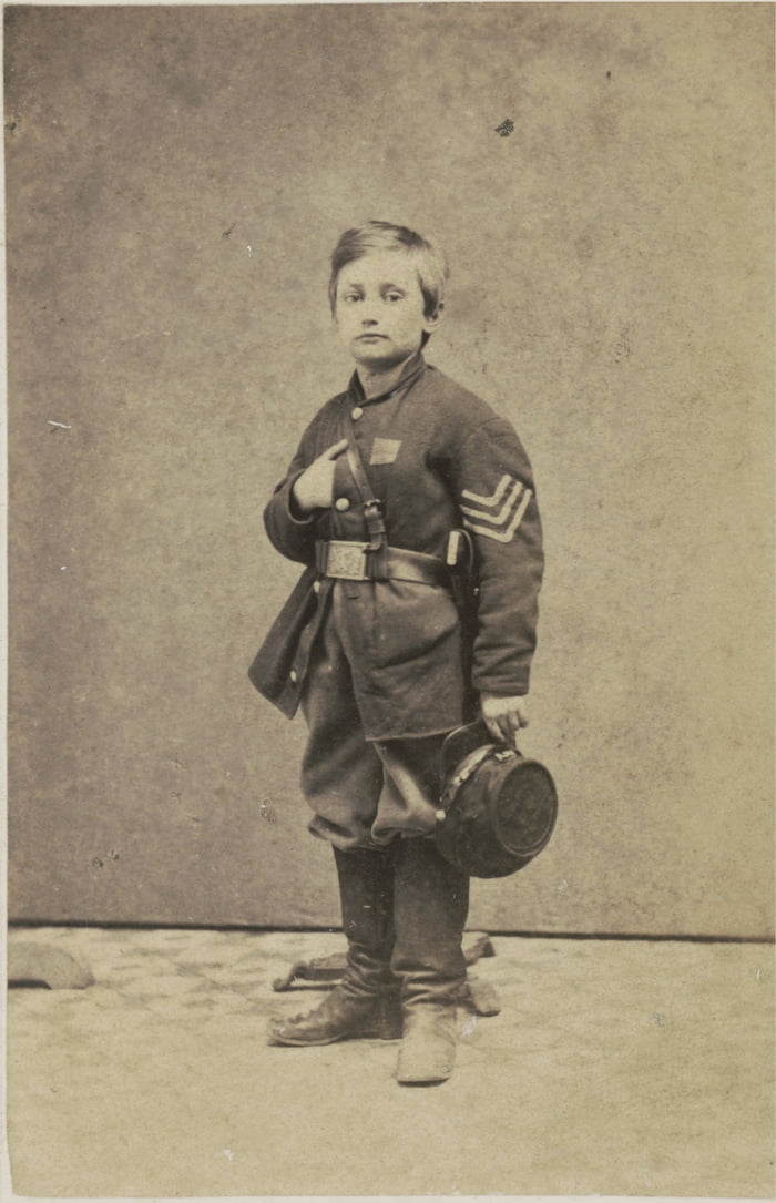 Fearless Union Army Drummer boy, John Lincoln Clem, promoted to ...