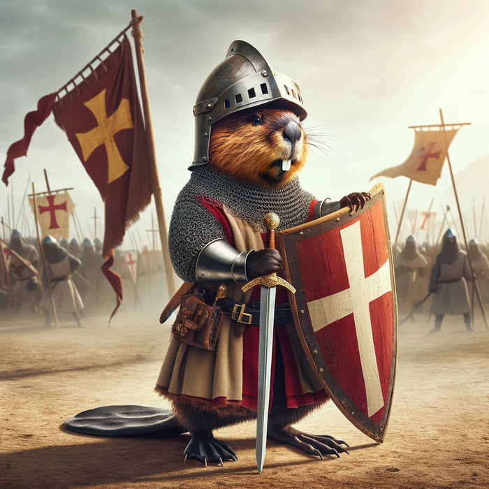 Bobr says it's time for a new crusade - 9GAG