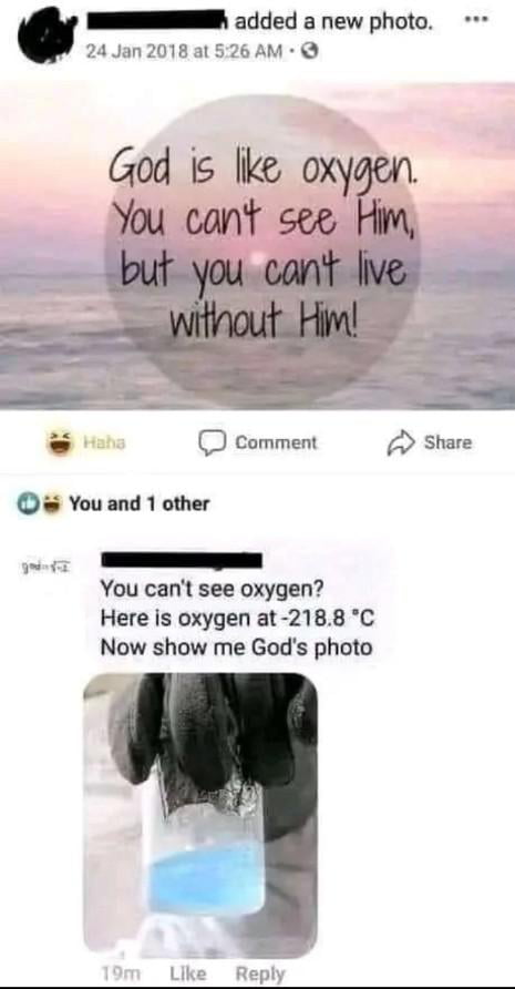 Checkmate, atheists! - 9GAG