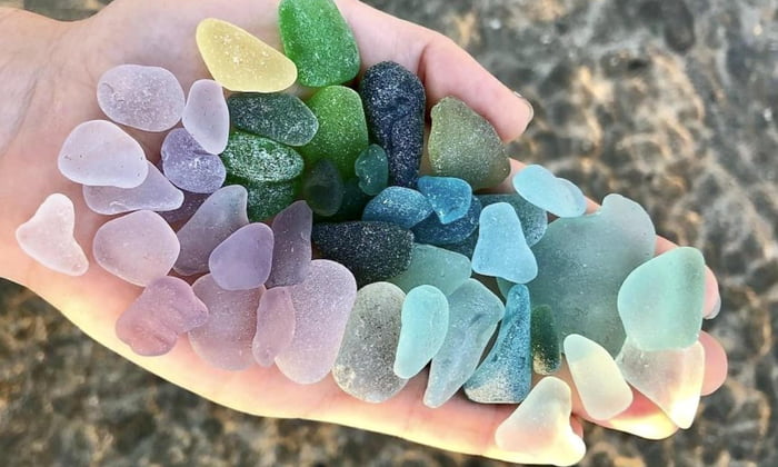 Colorful Sea Rocks - 9GAG