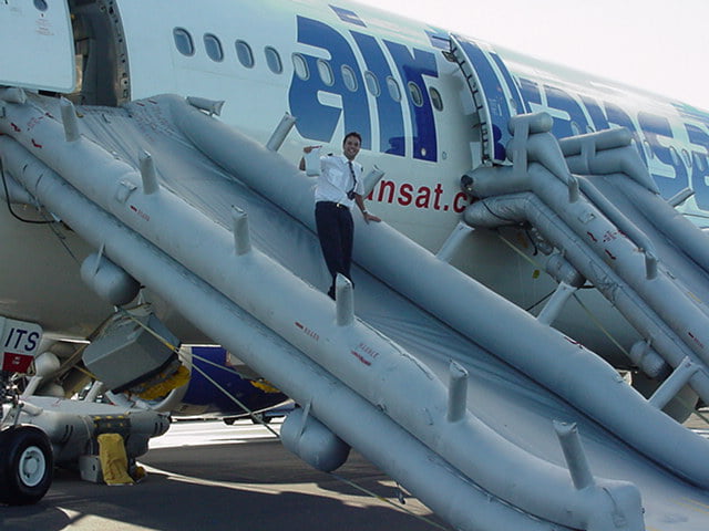 Former drug smuggler and Canadian pilot Robert Piché, who successfully glided Air TranSat Flight ...