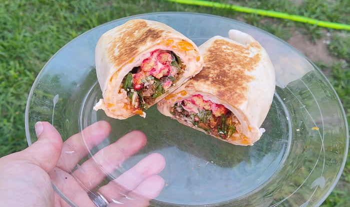 Flaming hot Cheeto quesarito! - 9GAG