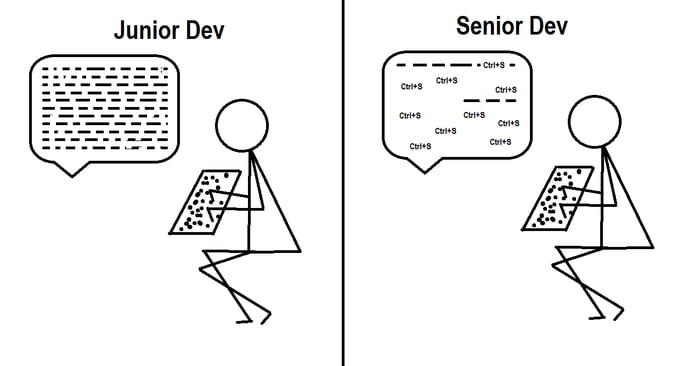 Junior vs Senior - 9GAG