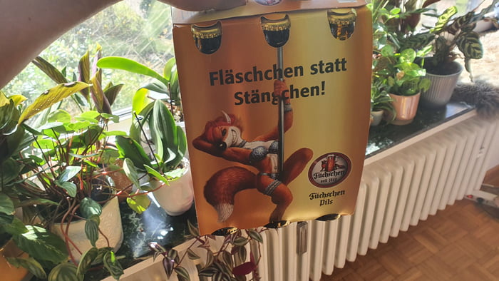 German beer ad for all you Furries out there.... btw one if the best ...