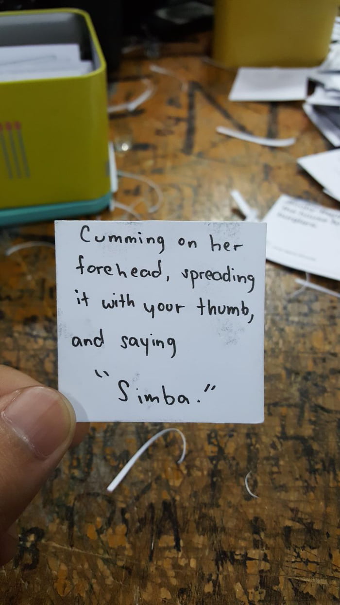 So we made a custom Cards Against Humanity card - 9GAG