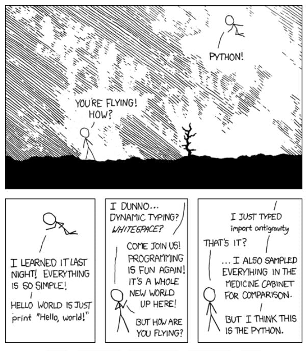 Its time to fly Python - 9GAG