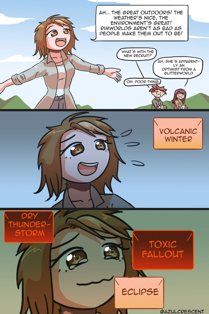 Rimworld pain, thank(f**k) you Randy random - 9GAG